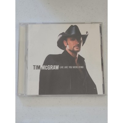 Tim McGraw Live Like You Were Dying Audio CD Album 16 Tracks Country ...