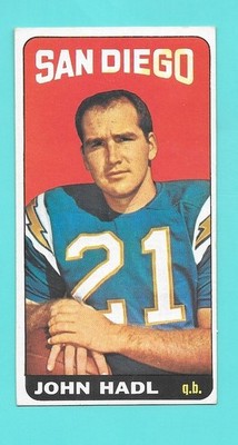 1965 Topps #161 John Hadl (SP) EXMT+ | eBay