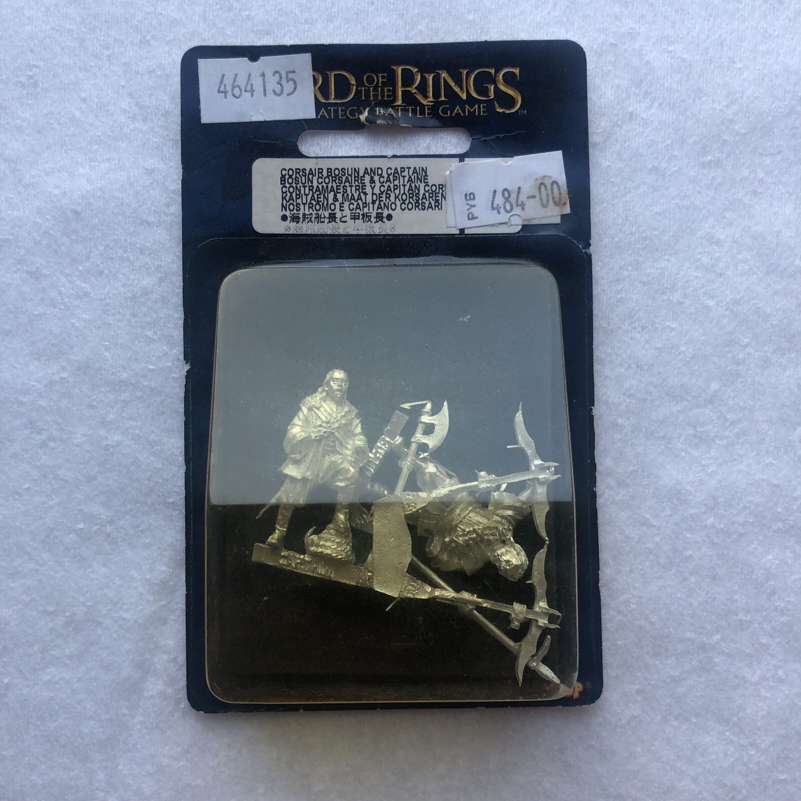 CORSAIR BOSUN AND CAPTAIN - Umbar Blister Metal LOTR Lord of the Rings ...