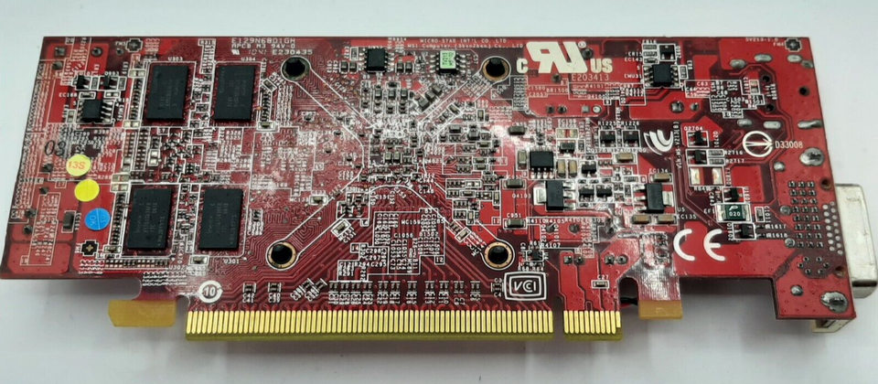MSI ATI Genuine OEM Radeon HD 5450 512MB Desktop Low Profile GPU *No ...