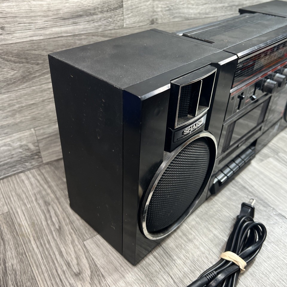 Retro Vintage Sharp GF-A1 Portable Stereo Component Boombox Ghetto Blaster *READ | eBay