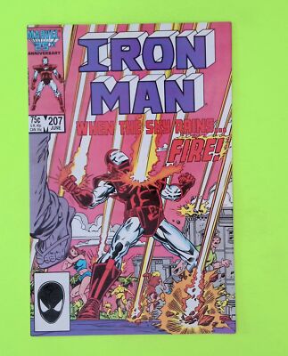 Iron Man #207 Vol. 1 1986 Marvel Comics Comic Book L21-214 | eBay