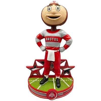 Ohio State Buckeyes Mascot Brutus Buckeye 8.5" Bobblehead Bobble Head ...