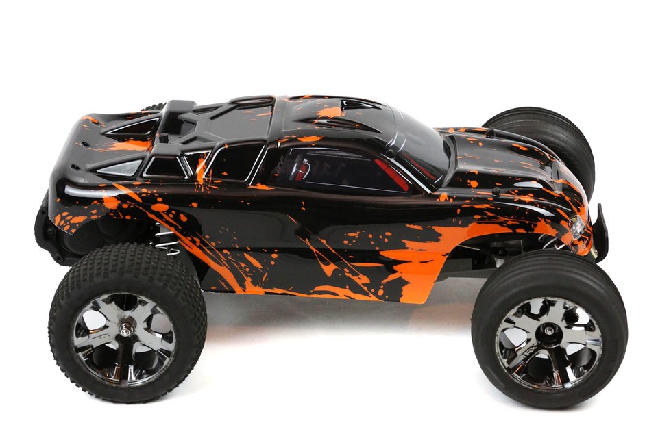 Custom Clipless Body Muddy Orange for Traxxas Rustler 2WD BL-2S 1/10 ...