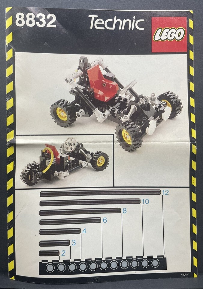 Lego 8412, 8832 Technic Nighthawk Helicopter & Roadster Instruction ...