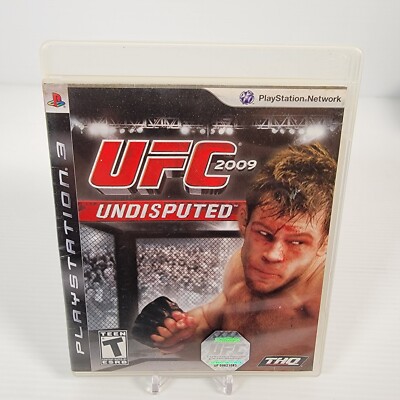 UFC Undisputed 2009 (Sony PlayStation 3, 2009) Tested 752919990490| eBay