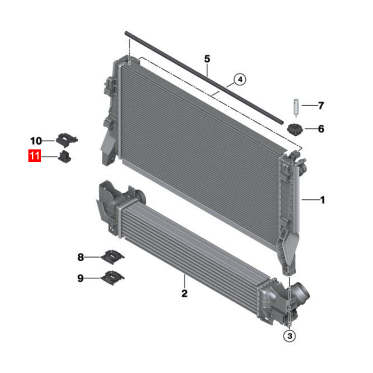 For BMW MINI ZINORO X1 Cooper JCW One F39 Fastening Elements ...