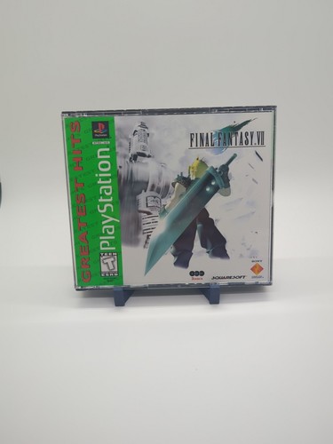 Final Fantasy VII (Sony PlayStation 1 PS1, 1997) COMPLETE CIB Tested ...
