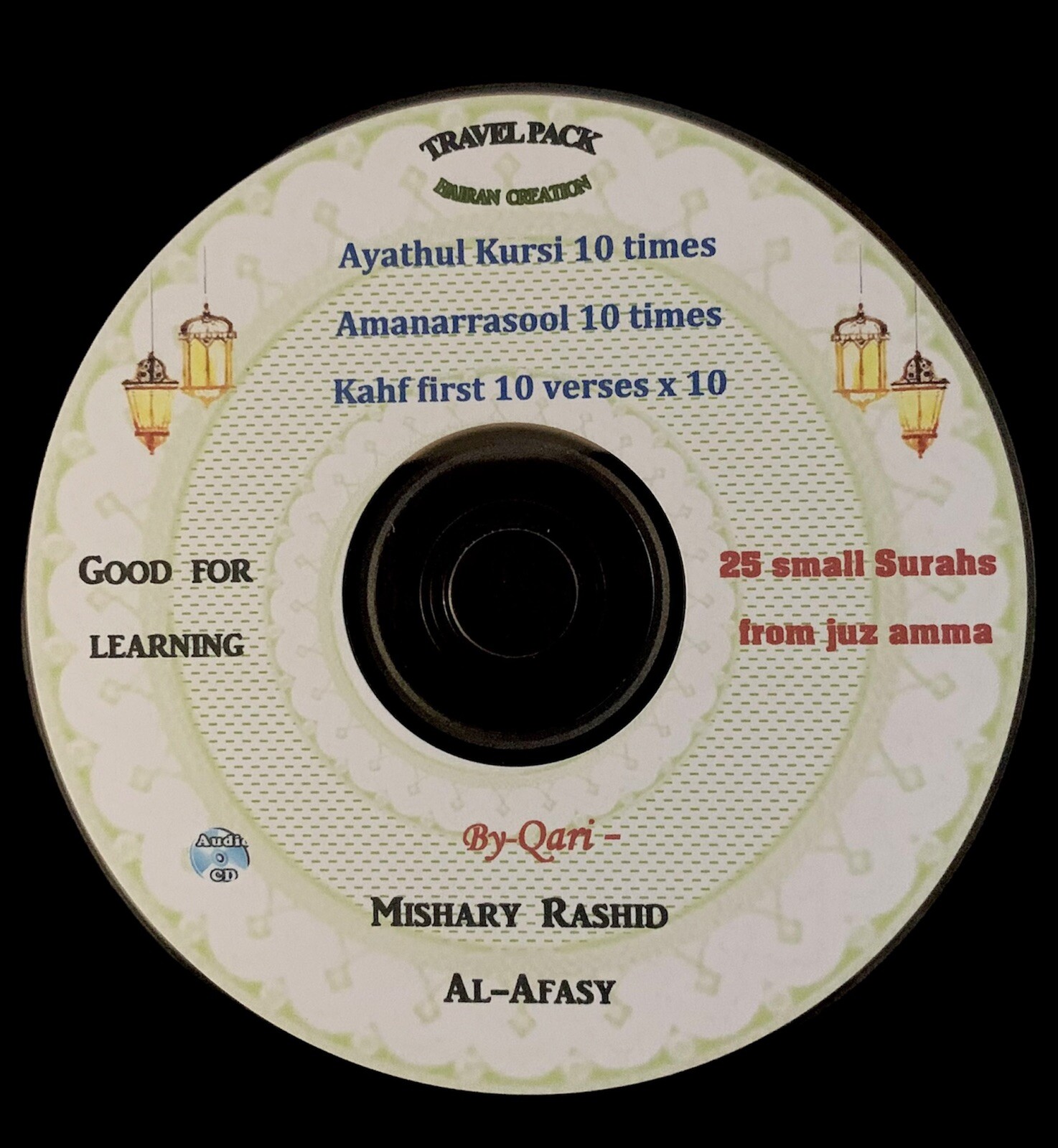 Al Quran CDS for cars-by Mishary Rashid al afasy-Ayathul Kursi ...