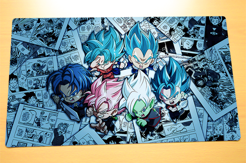 No.3208 Dragon Ball Super Card Game Playmat Goku Vegeta Trunks Vegito ...