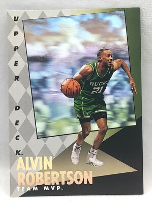 NBA - Alvin Robertson 1992 MVP Holograms #15 Upper Deck NM/M Card ...