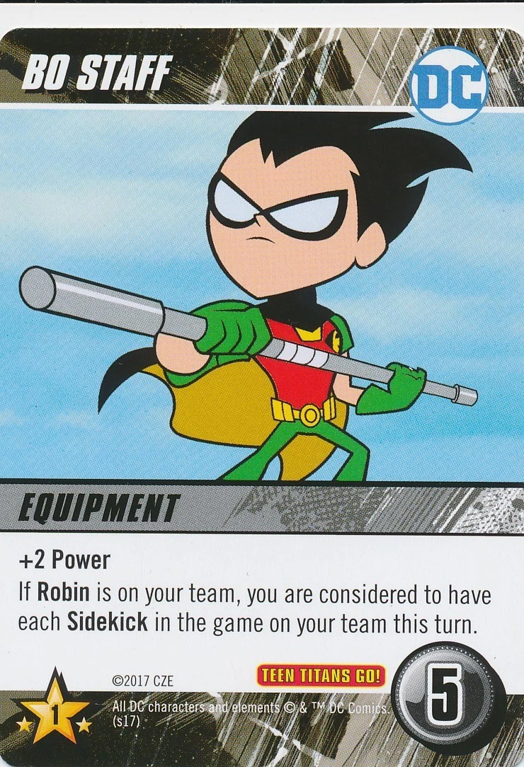 Robin Teen Titans Go Staff