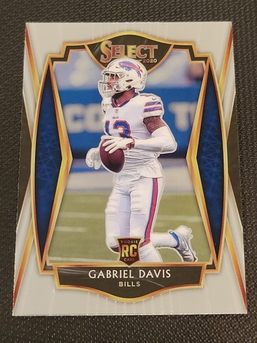 2020 Select GABRIEL DAVIS Premier Level Rookie #182 Buffalo Bills ...