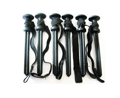 Pop up Soccer Goal Pegs Post Spike (Set of 6) | eBay