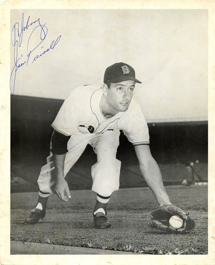 Vintage JIM PIERSALL Signed Photo | eBay