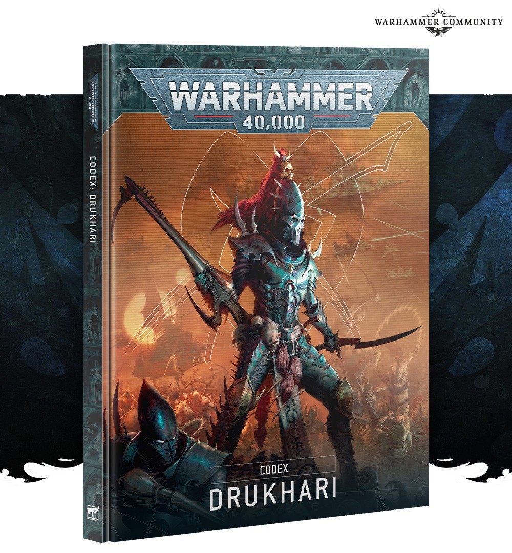 Drukhari Codex IN HAND Ships Today! Warhammer 40k Dark Eldar | eBay
