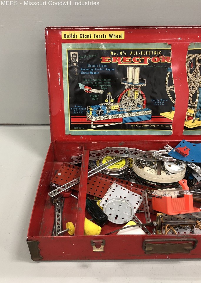 Vintage A.C. Gilbert Company Erector Set | eBay