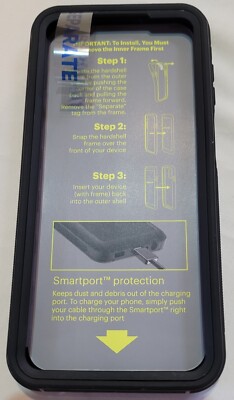 Protect onn. Rugged Case Black Case For Samsung Galaxy A13 5G Cell ...