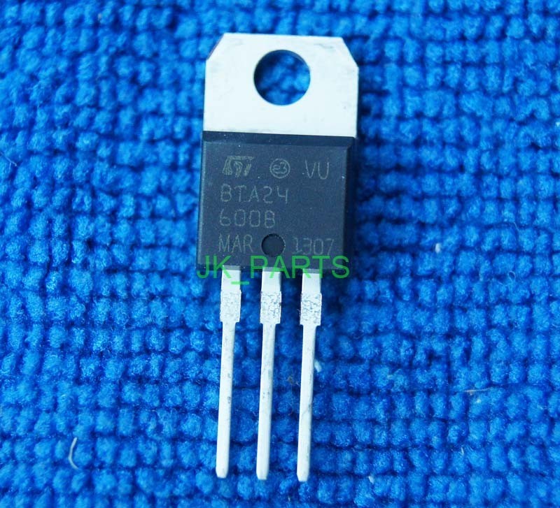 10pcs BTA24 BTA24-800B BTA24-800 25A Triac 800V TO-220 ST | eBay