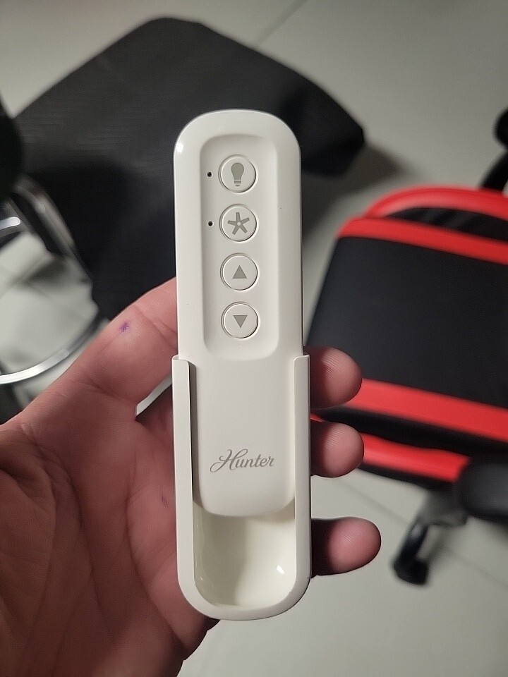 Hunter Universal 3-Speed Ceiling Fan Handheld Remote Control - White ...