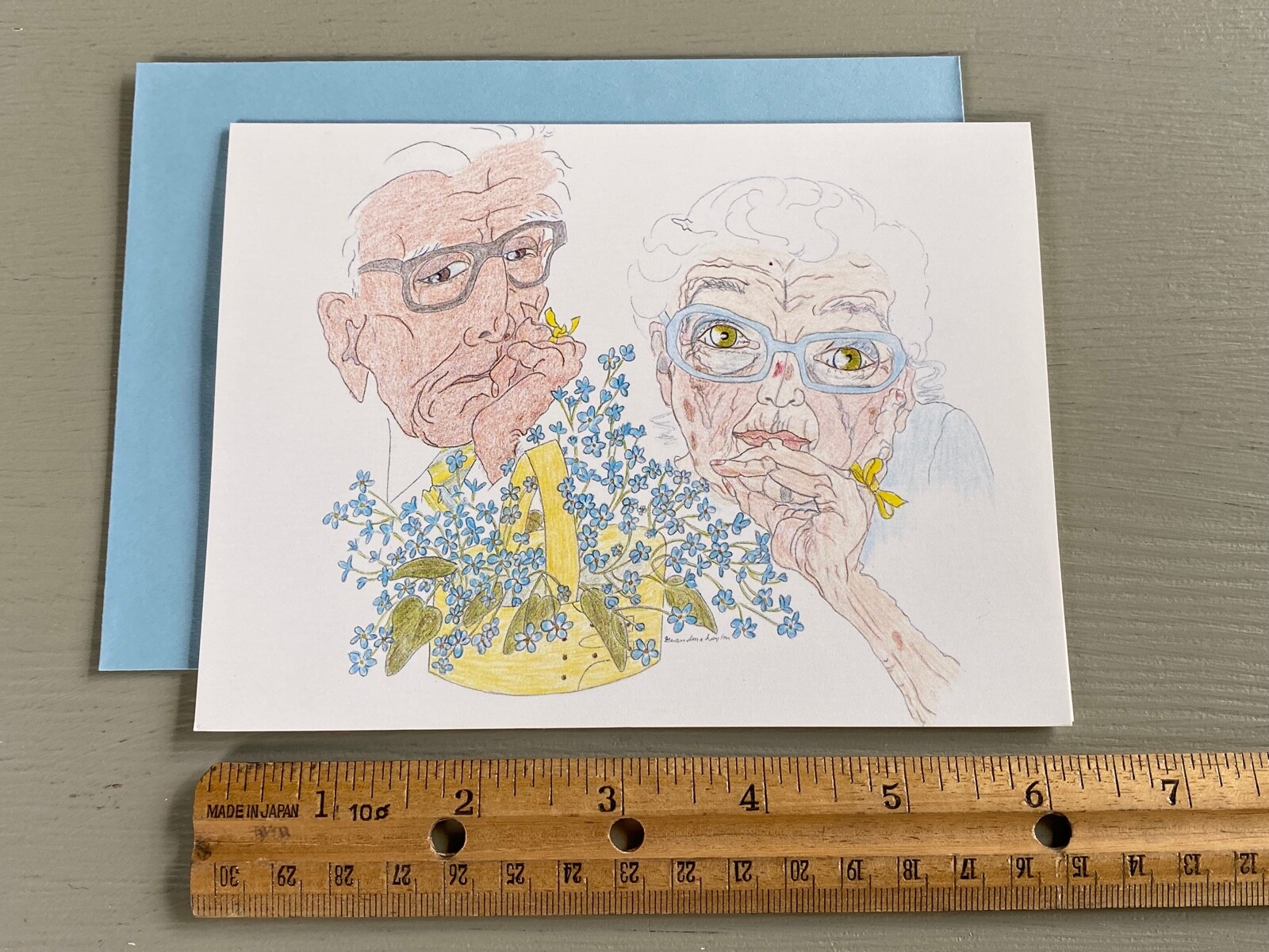 VTG Elizabeth Grandma Layton Greeting Card Alzheimers Disease 1986 ...