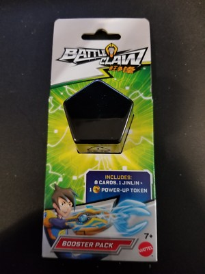 Mattel Battleclaw Battle Claw Booster Pack (8 Cards, 1 Jinlin, 1 Power ...