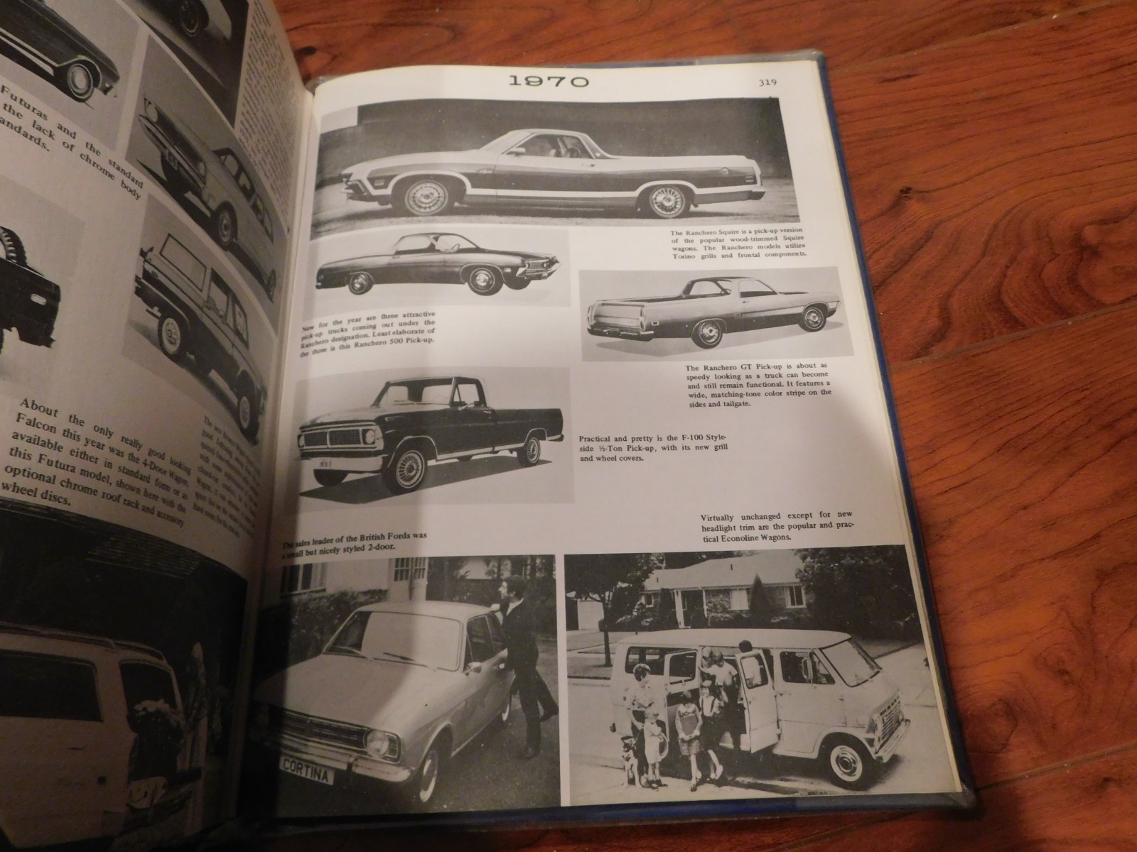 1903-1971 Ford Illustrated History Hardcover Book | Vintage Original Print