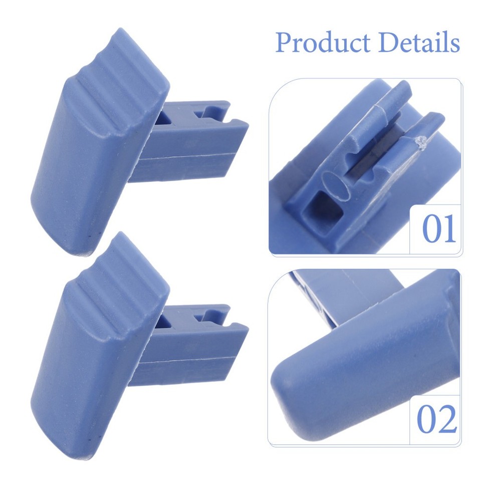 5 Pcs Telescopic Ladder Button Hook Replacement Parts Extension Pads ...