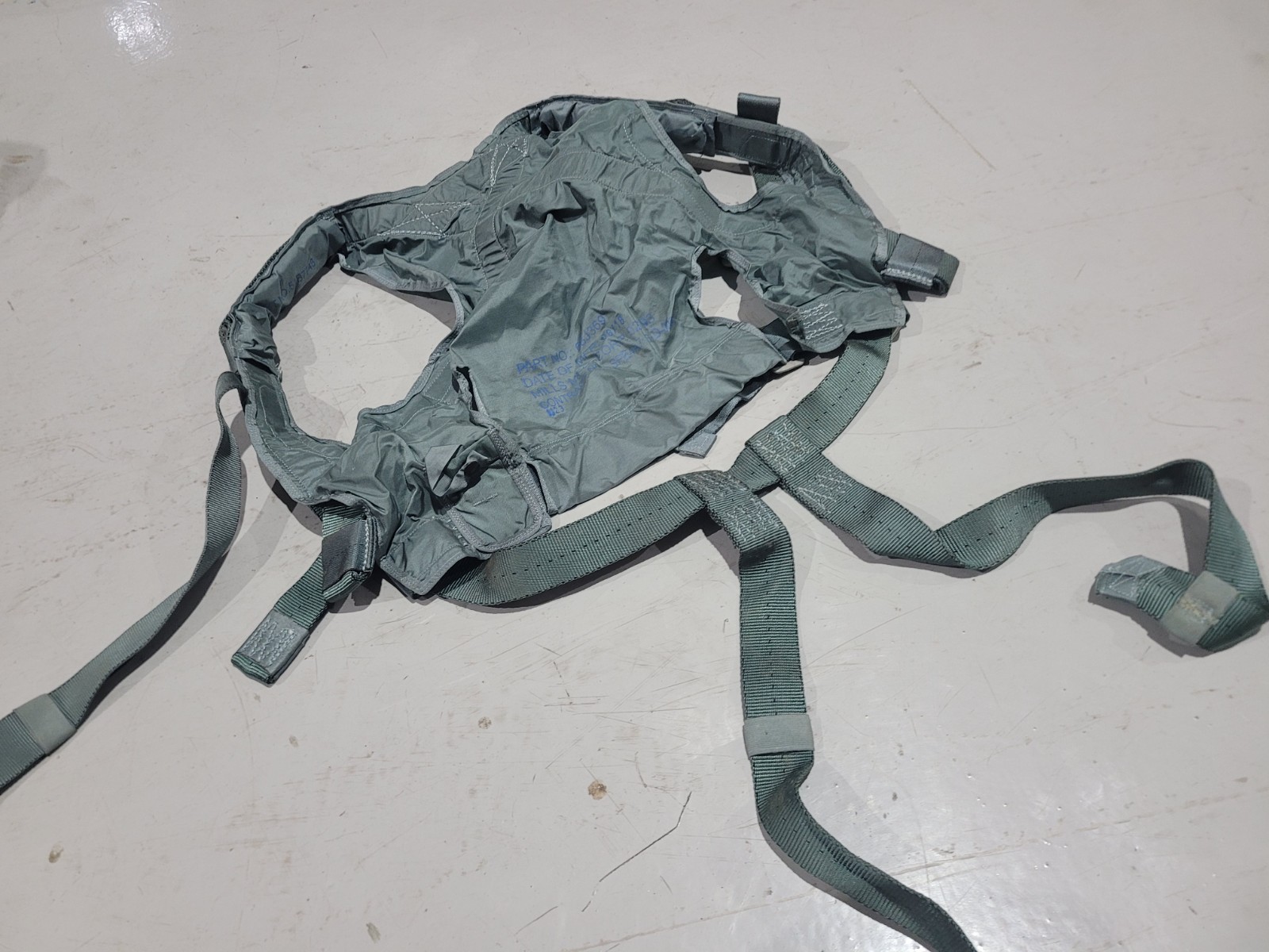 PCU-15/P Torso Harness 68J369 Harness Parachute Aircrew | eBay