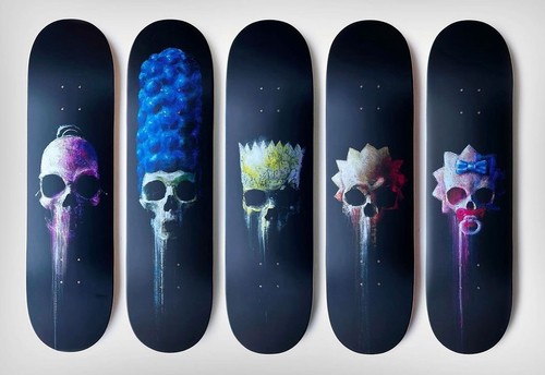 Zero x Simpsons Springfield Horror Complete 5 Deck Set | eBay