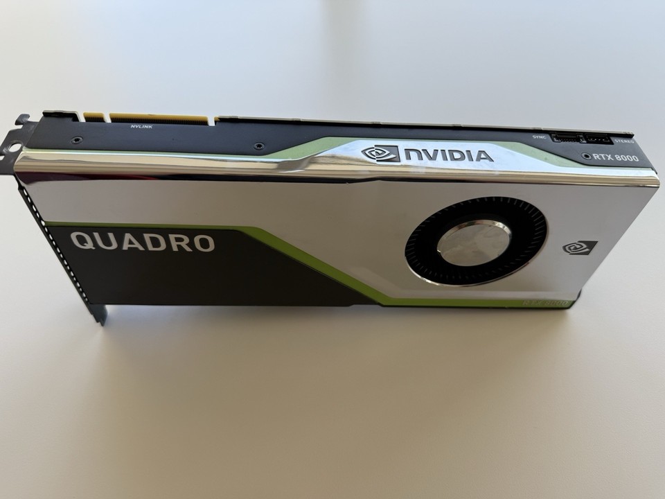 NVIDIA QUADRO RTX 8000 48GB GDDR6 Video Graphics Card | eBay