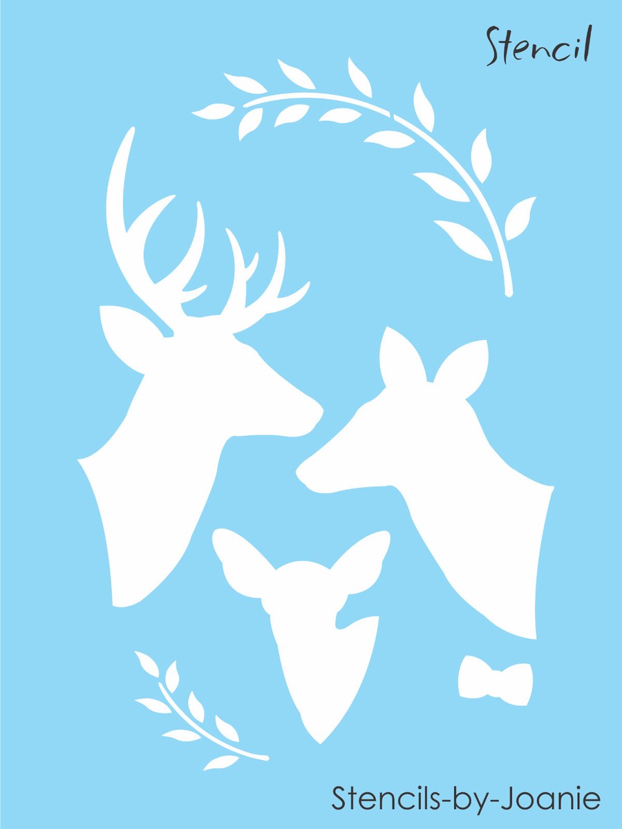 Baby Deer Stencil