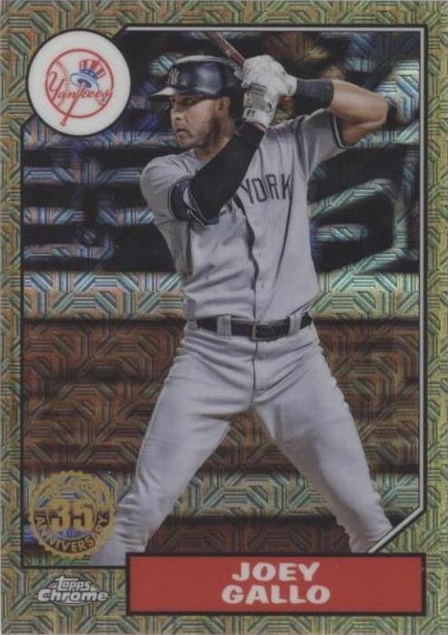 2022 Topps Series 1 - 1987 Topps Chrome Silver Pack Series 1 Mojo Joey ...