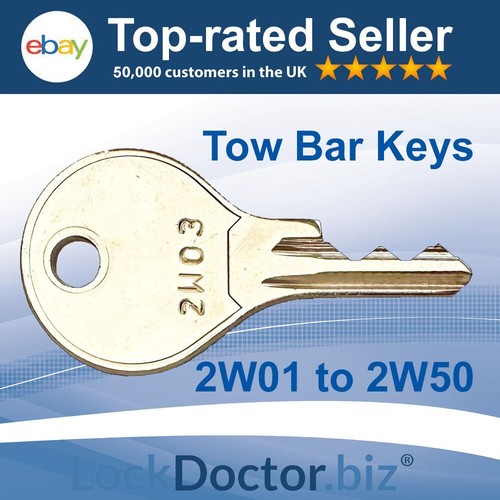 WESTFALIA Replacement Detachable Tow Bar Keys 2W01-2W50 | FREE SHIPPING ...
