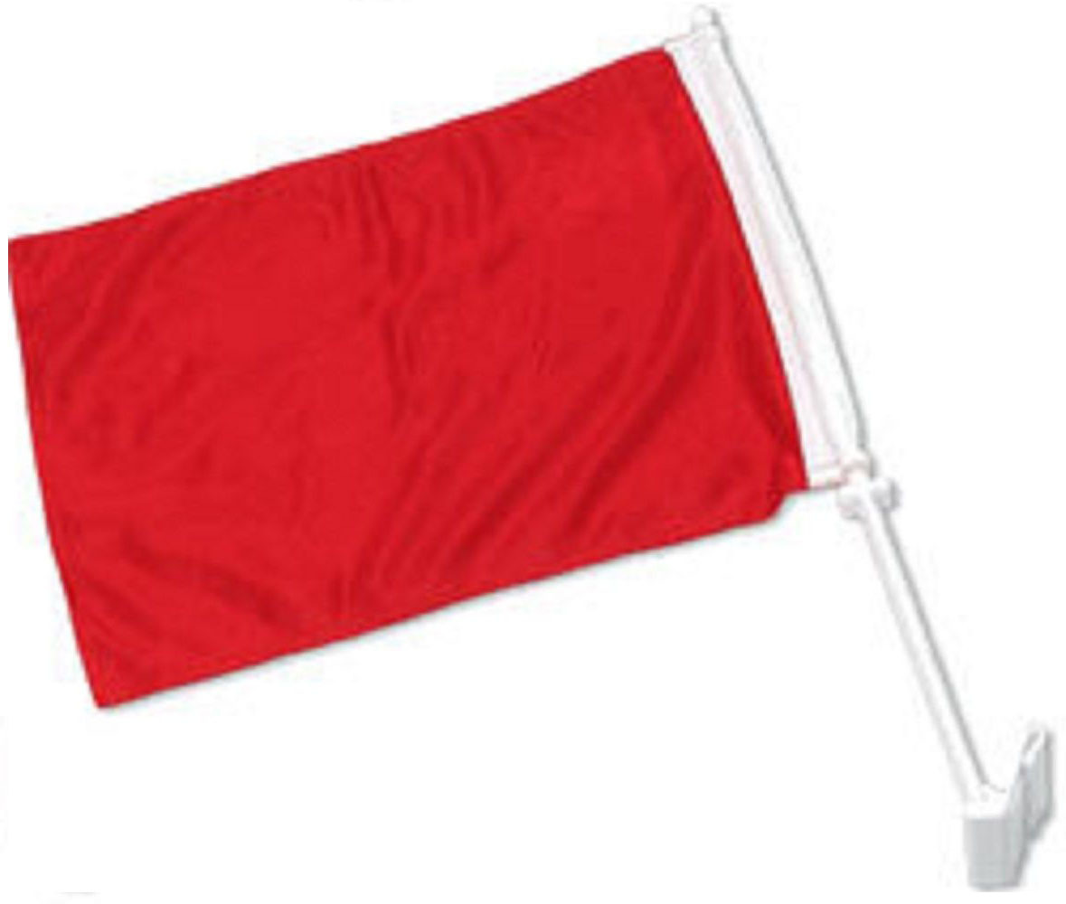 12x15 Solid Red Advertising Double Sided Car Window Vehicle 12"x15 ...