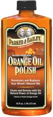 (2-Pack) PARKER & BAILEY ORANGE OIL POLISH Furnitures Woods CONDITIONER ...