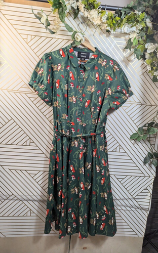 COLLECTIF MODCLOTH Women's Wonders Of The Whimsical Wood Swing Dress ...