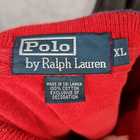 Vintage Polo Ralph Lauren Rugby Shirt Mens XL Red Logo Padded Quilted ...