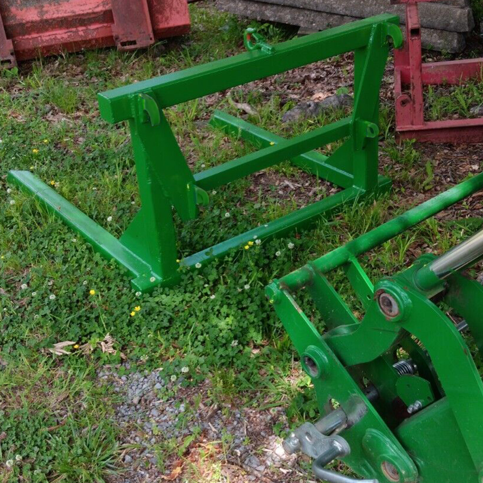 Fits John Deere Global Euro Style Tractor Attachment Weld on Mounting ...