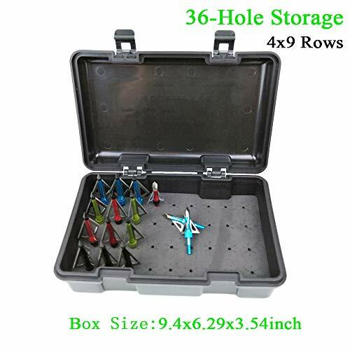 Smarkey Broadhead Storage Box Case for Compound Hunting Bow and ...