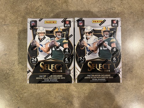 NEW! 2024 Panini SELECT NFL Football Trading Card BLASTER Box - New ...