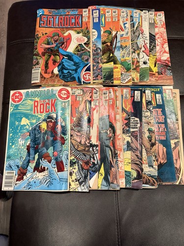 LOT of 20 SGT. ROCK DC Comics | eBay