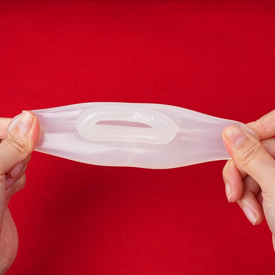 Silicone Ball Stretcher Penis Scrotum Sack Bag Delay Ejaculation ...