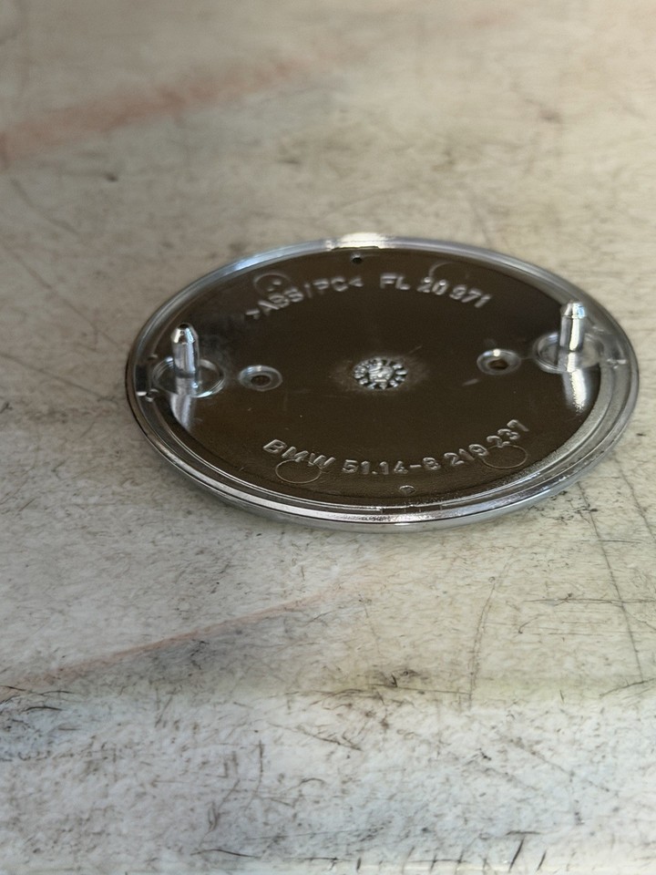 2007-2011 BMW 328i Emblem Logo Badge Symbol Rear Trunk White Black Blue ...