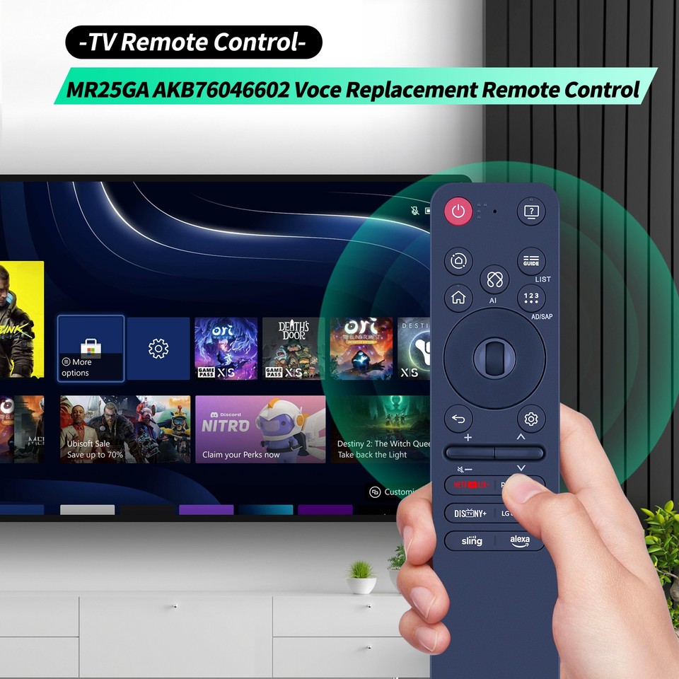 New MR25GA AKB76046602 Voice Magic Remote Control For LG 2025 TV G5 C5 ...