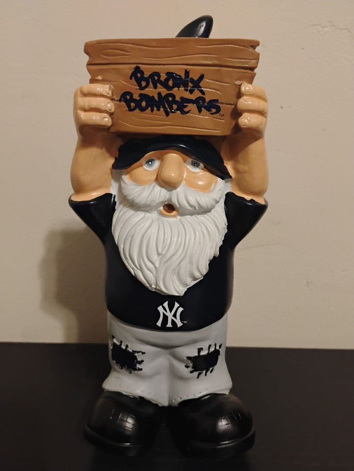 New York Yankees MLB Garden Gnome Bronx Bombers Forever Collectibles ...