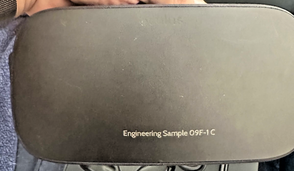 Rare Oculus Rift Engineering Sample (09F-1C) – Prototype VR Collector Item | eBay