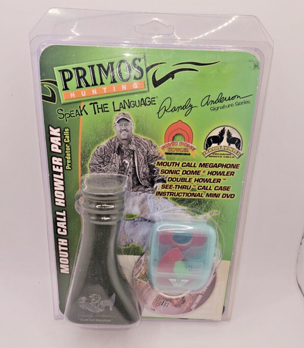 Primos Randy Anderson Mouth Call Howler Pack COYOTE PREDATOR calls w ...