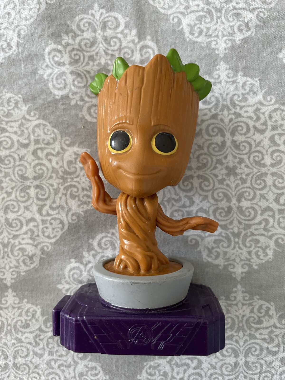2020 McDonalds Marvel Studios Heroes #5 Potted Baby Groot Happy Meal ...