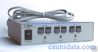 CANON CC-8T-II LENS CONTROL BOX CONTROL BOX 1-YEAR WARRANTY | eBay
